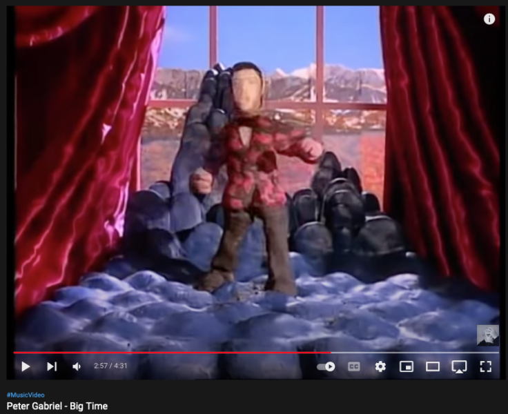 Back to the 1980s – Peter Gabriel “Big Time” – Skullman Records